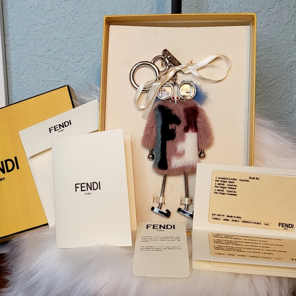 Fendi | Bags | Authentic Fendi Witchers Charm Key Ring | Poshmark